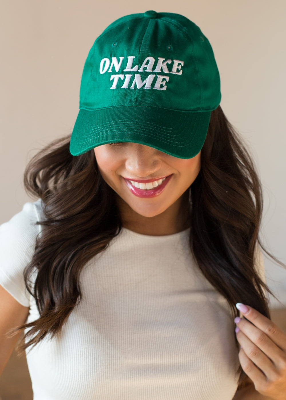 On Lake Time Baseball Hat – Panache Apparel Collection